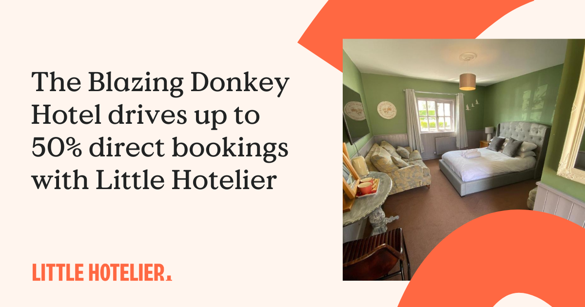 The Blazing Donkey Hotel customer story - Little Hotelier