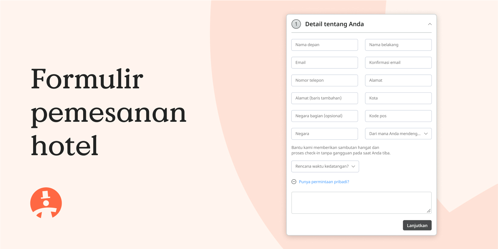 Contoh Formulir Reservasi Hotel untuk Properti Kecil