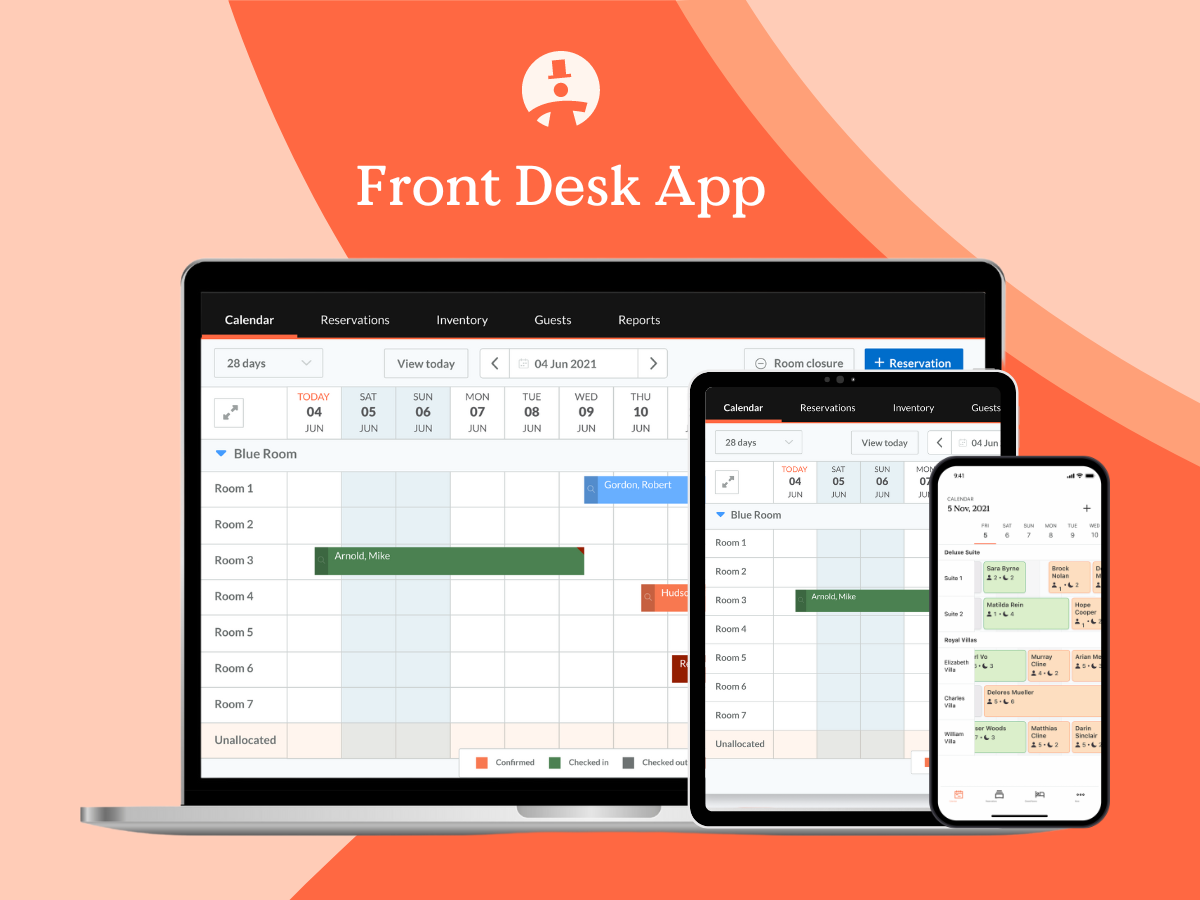 Hotel front desk app for iOS and Android | Little Hotelier