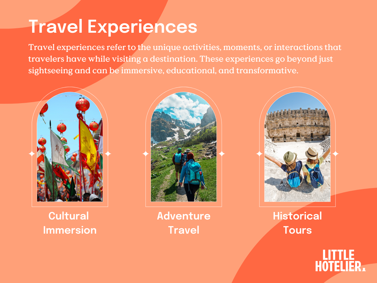 Travel experiences: Complete guide for small hotels | Little Hotelier